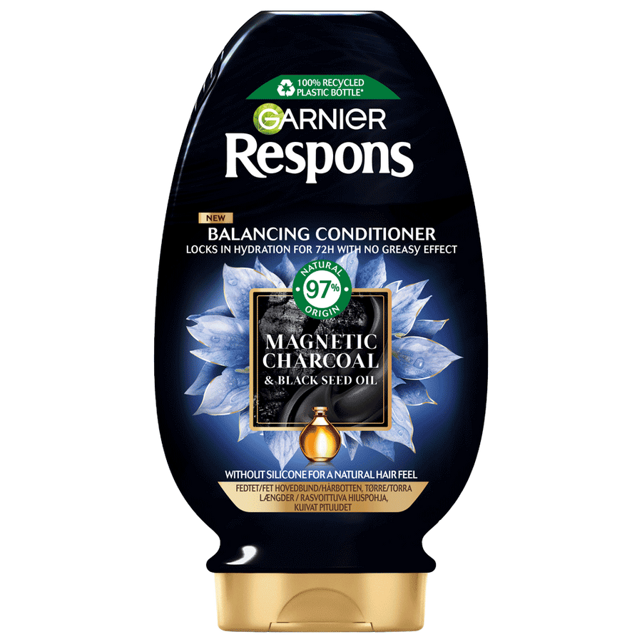 Respons Magnetic Charcoal Conditioner » Hoitoaine | Garnier